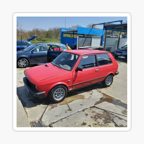 "Yugo 1300" Sticker by kraguj-t-shirts | Redbubble