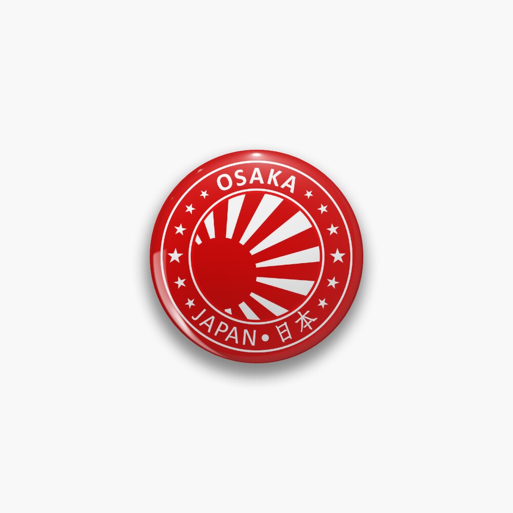 "Osaka, Japan" Sticker for Sale by Alma-Studio | Redbubble