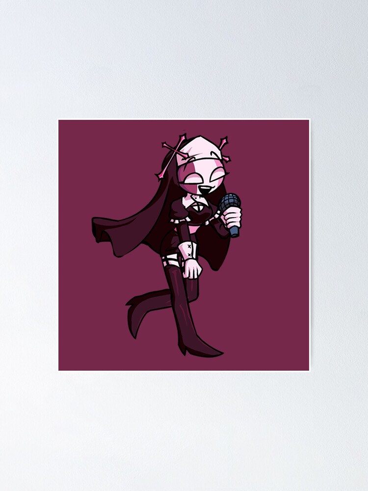 "Sarvente Remastered FNF Right Pose" Poster von RocketG | Redbubble