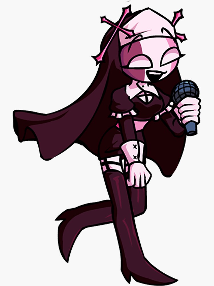 "Sarvente Remastered FNF Right Pose" Sticker by RocketG | Redbubble