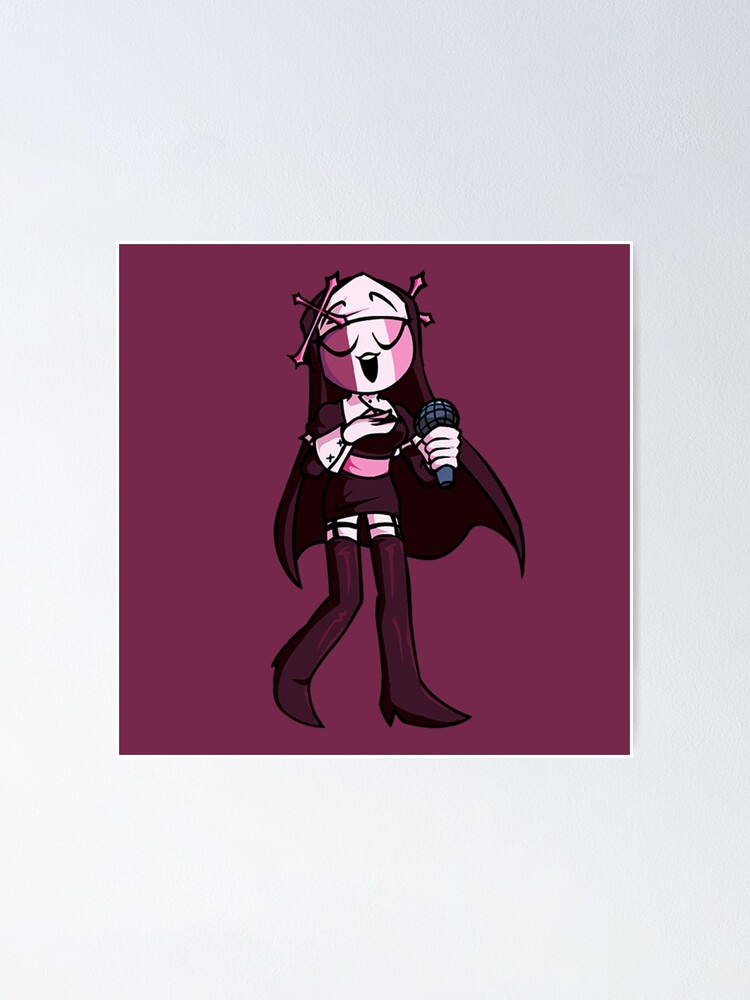 "Sarvente Remastered FNF Up Pose" Poster by RocketG | Redbubble