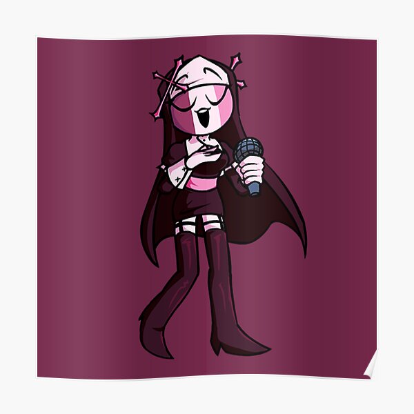 "Sarvente Remastered FNF Up Pose" Poster by RocketG | Redbubble