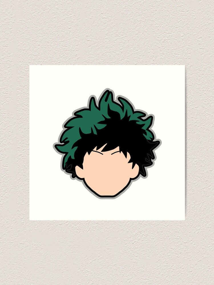 "Deku Stock Icon - My Hero Academia " Art Print for Sale by CarCarter ...