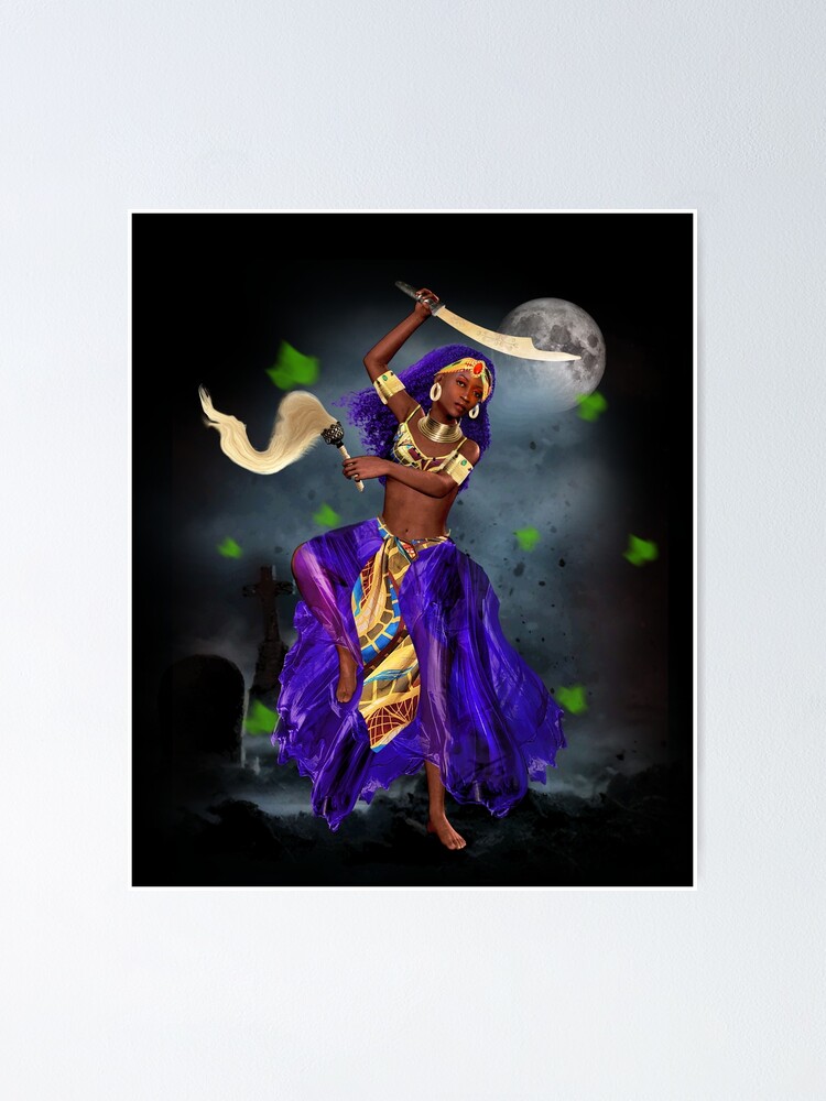 "Oya African Goddess of Storms" Poster for Sale by signsandsymbols ...