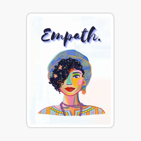"Empath" Sticker for Sale by MuminahRazzaq | Redbubble