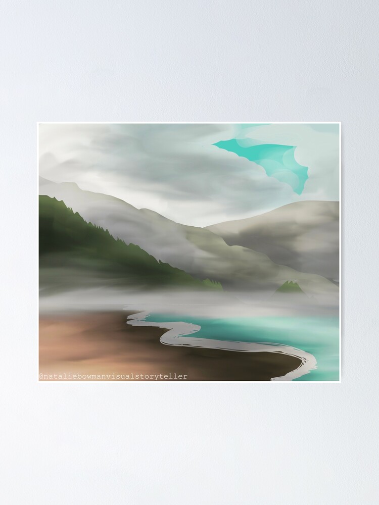 "Sea Scape" Poster for Sale by BowmanArt | Redbubble