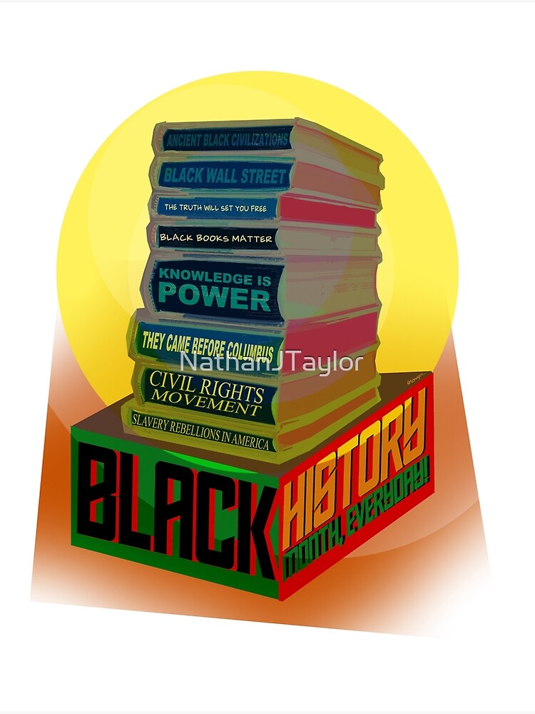 "Black Books Matter" Poster for Sale by NathanJTaylor | Redbubble