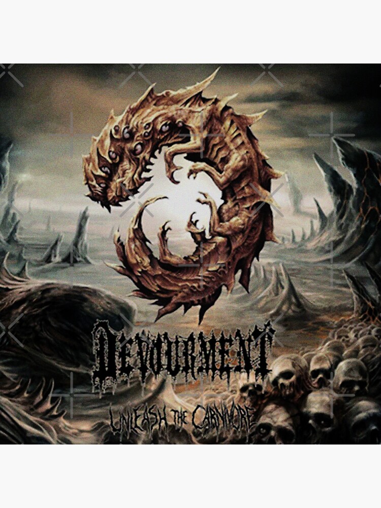 "devourment" Sticker by Antonimus13 | Redbubble