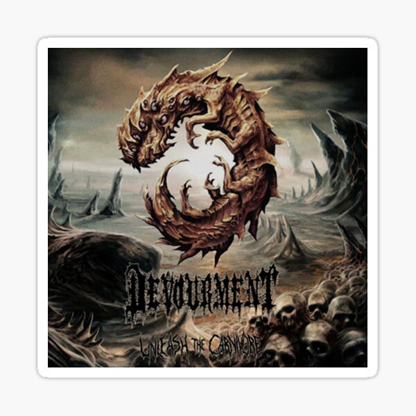 "devourment" Sticker by Antonimus13 | Redbubble