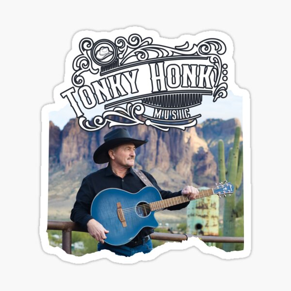 "Tonky Honk Music Mike Self" Sticker by TonkyHonkMusic | Redbubble