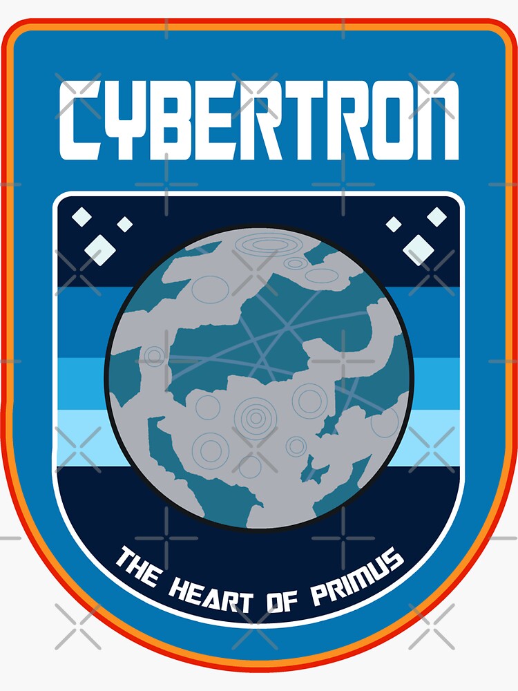 "Cybertron NASA Patch" Sticker for Sale by tralma | Redbubble