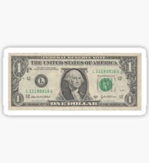 1 Dollar Stickers | Redbubble