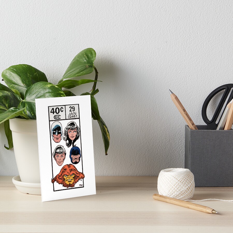 "Alpha Flight Corner Box" Art Board Print by BurkeArt | Redbubble