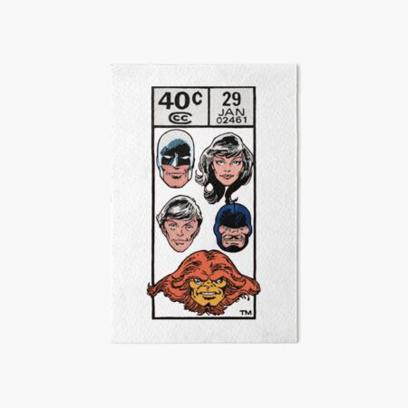 "Alpha Flight Corner Box" Art Board Print by BurkeArt | Redbubble