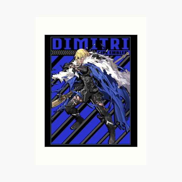 "Dimitri anime character role playing poster" Art Print for Sale by ...