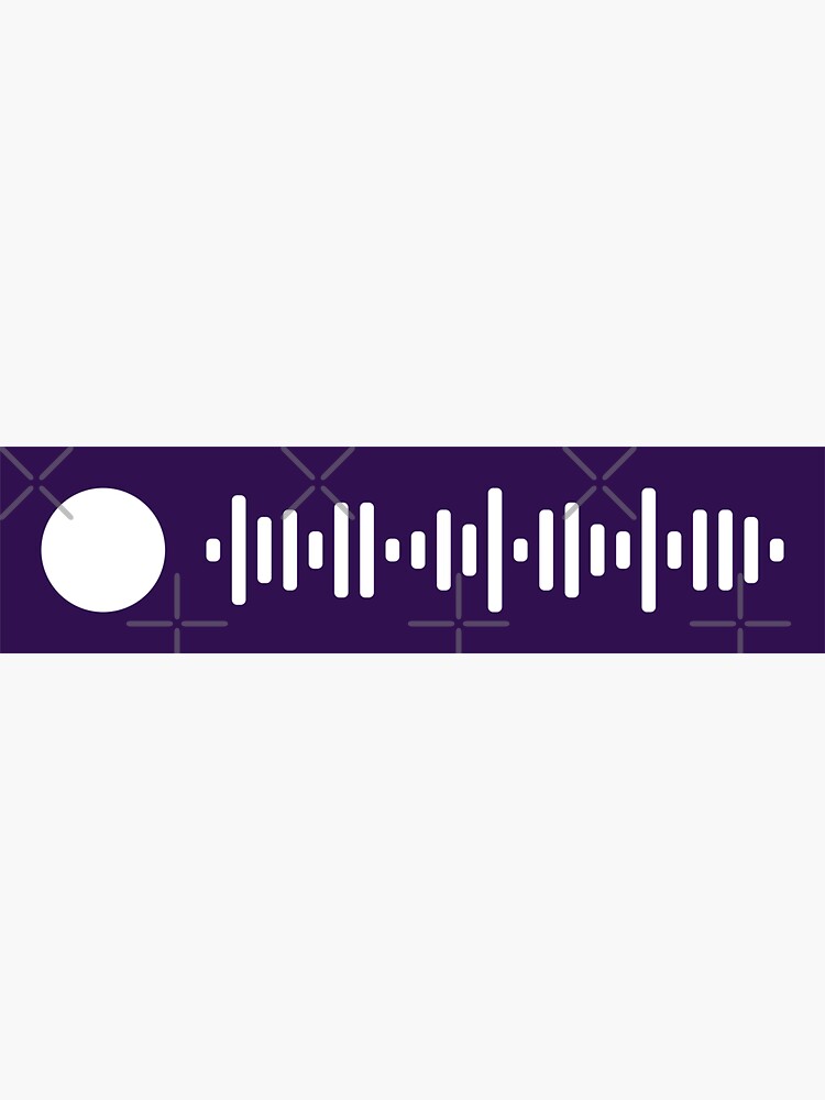 "Long Live Spotify Code" Sticker for Sale by bombalurina | Redbubble