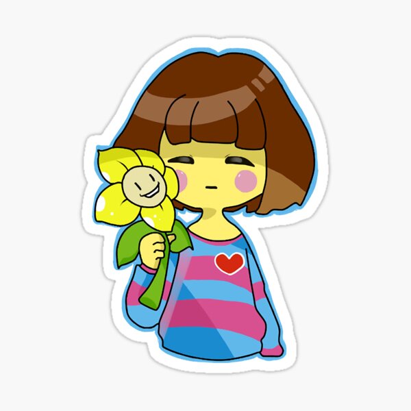 "Frisk Undertale " Sticker for Sale by Wgqecpywm | Redbubble