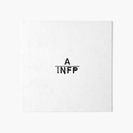 "A-INFP(Blood type and MBTI)" Art Board Print by EU1000 | Redbubble
