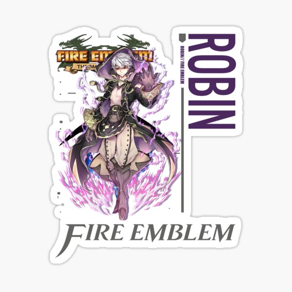 "Picture Robin anime character poster game" Sticker by GuilAlmeida7200 ...