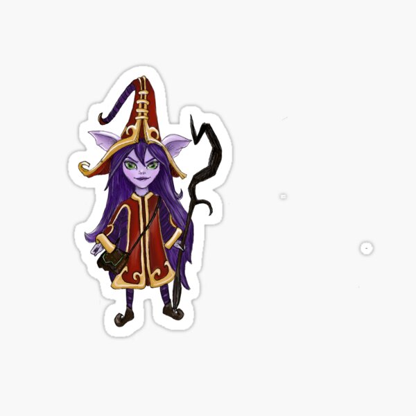 "Lulu" Sticker by bloodmoon17 | Redbubble