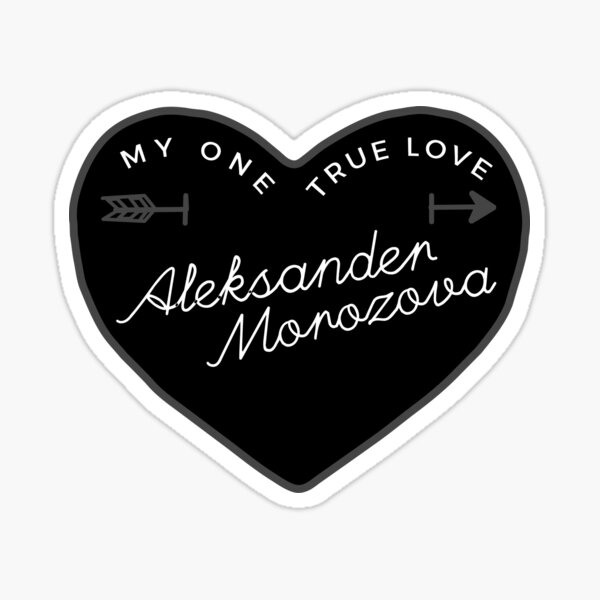 "one true love - darkling v1" Sticker by theemily | Redbubble