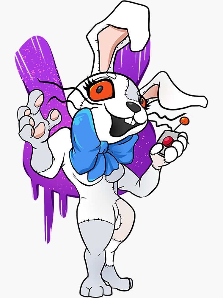 "Vanny Security Breach" Sticker by TopazStrange | Redbubble