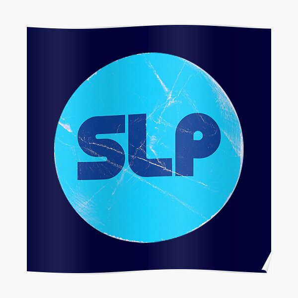 "SLP Retro VHS Sticker" Poster for Sale by wildeyemovies | Redbubble