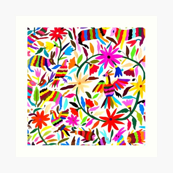 "Otomi tenango" Art Print for Sale by edleon | Redbubble