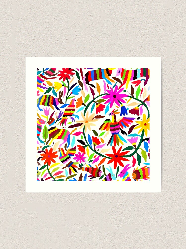 "Otomi tenango" Art Print for Sale by edleon | Redbubble