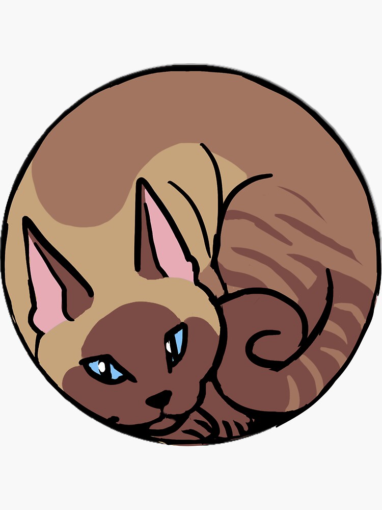 "Gatinho" Sticker by Chalybeus | Redbubble