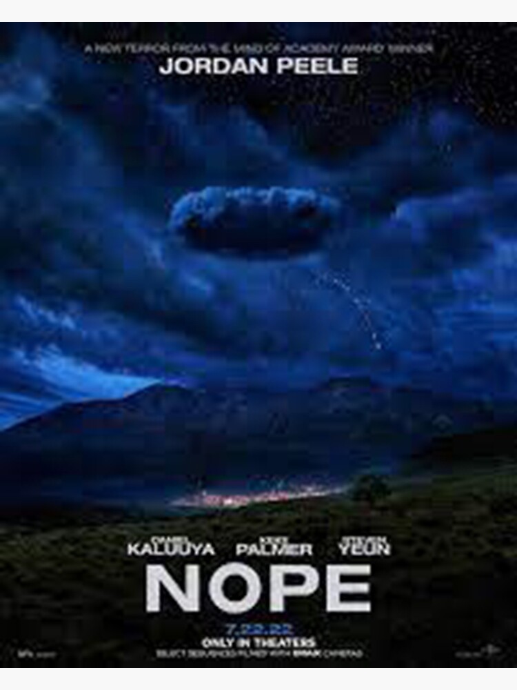 "Nope Poster" Poster for Sale by josephmurph | Redbubble