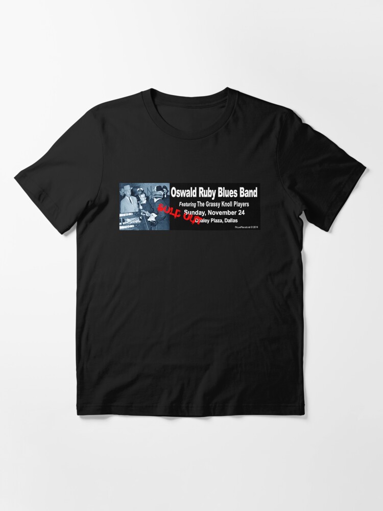 "Oswald Ruby Blues Band" T-shirt for Sale by EyeMagined | Redbubble ...