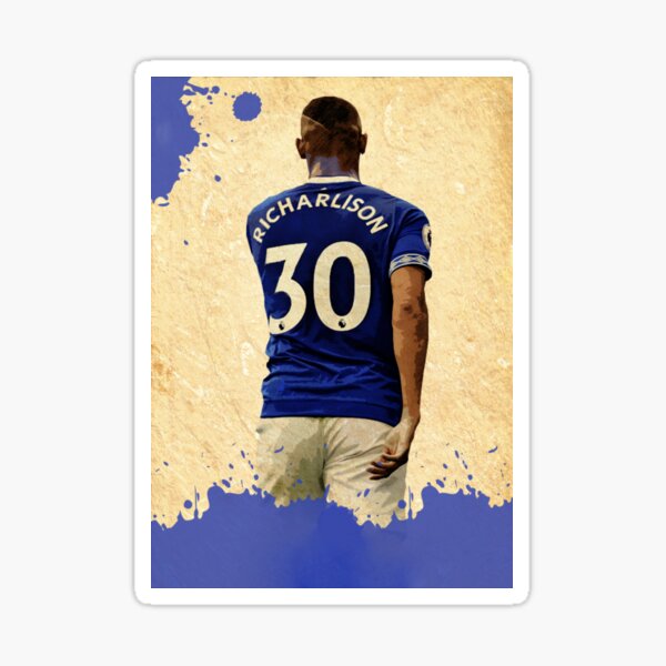 "Art Richarlison" Sticker by FaisalDaffa | Redbubble