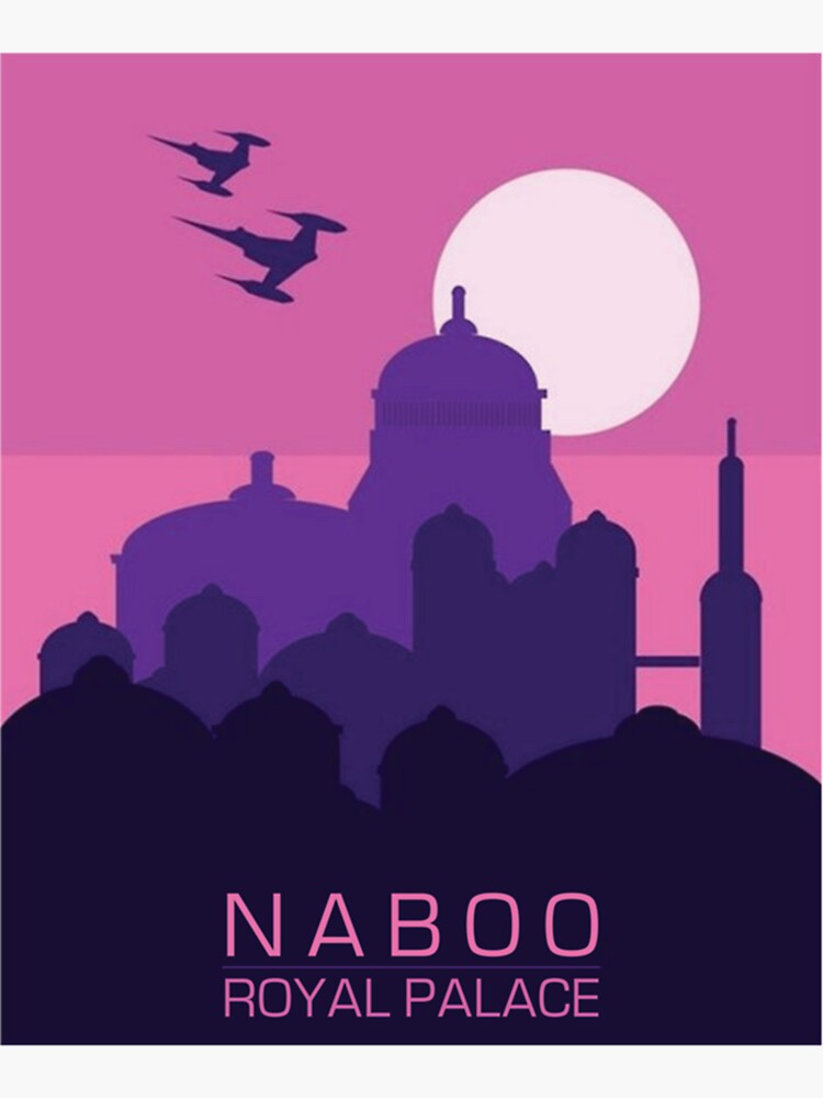"Naboo Royal Palace" Sticker by PhilipWeinrich9 | Redbubble