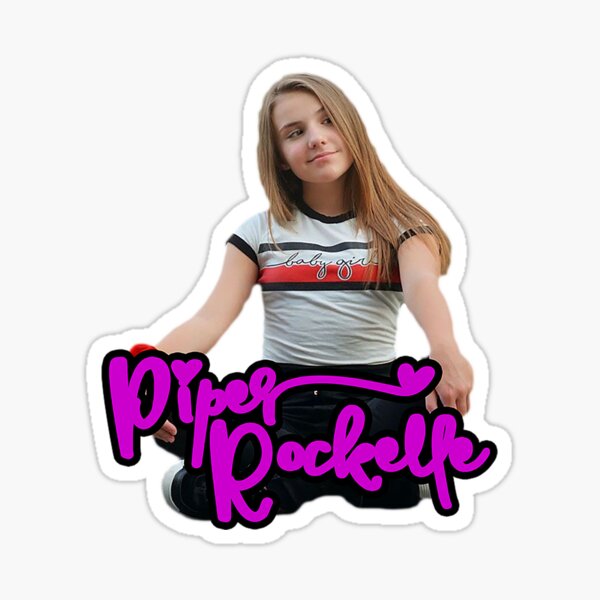 "piper rockelle youtuber" Sticker by narutonart25 | Redbubble