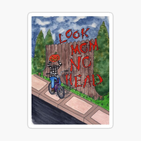 "No Head" Sticker by CheyRose-art | Redbubble