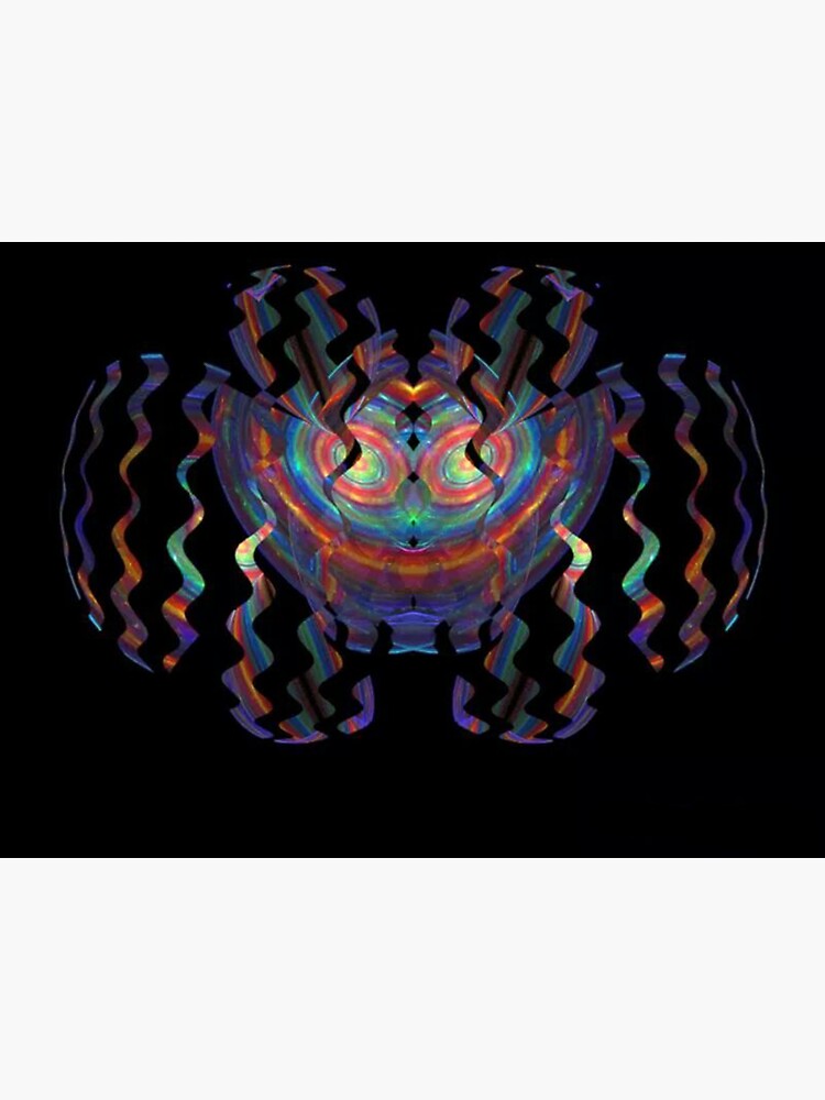 "Psychedelic Boogeyman" Sticker by cheese6623 | Redbubble