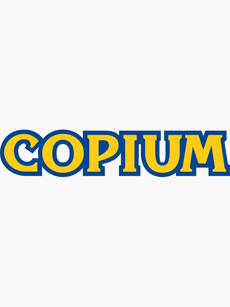 "COPIUM" Sticker for Sale by ZANGRAM | Redbubble