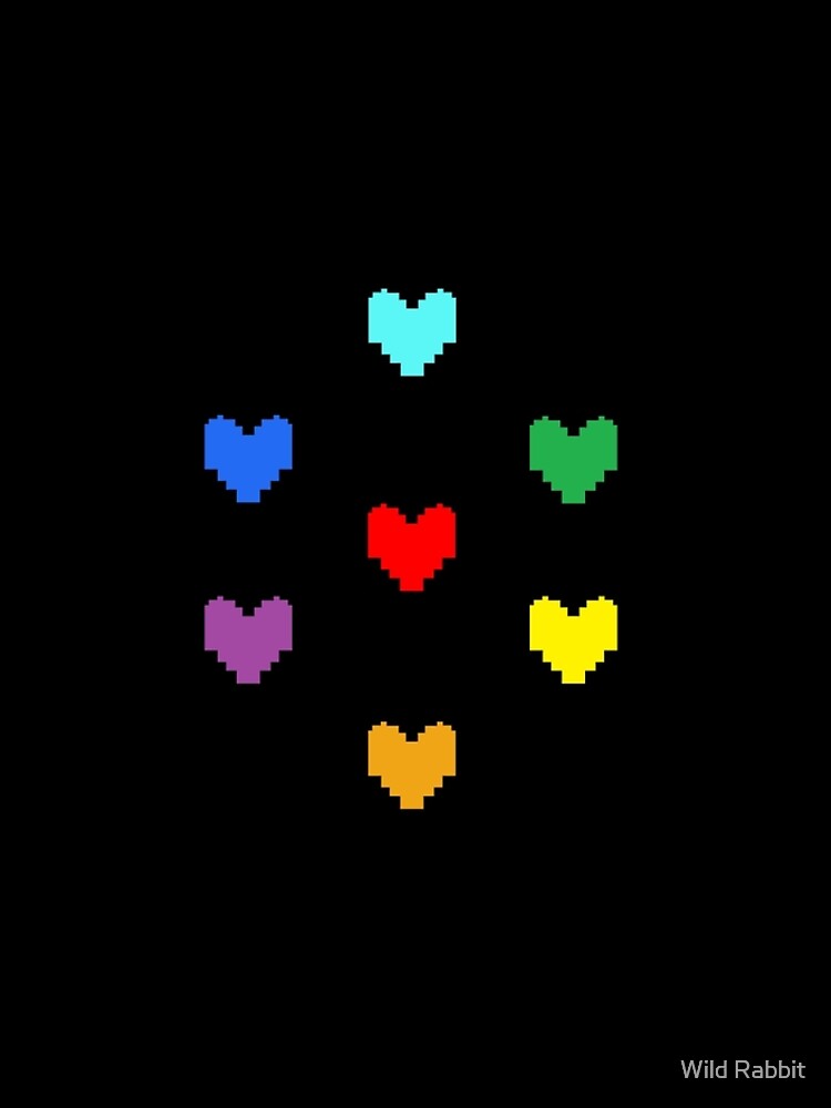 "Undertale Hearts" Graphic T-Shirt Dress for Sale by StyxGD | Redbubble