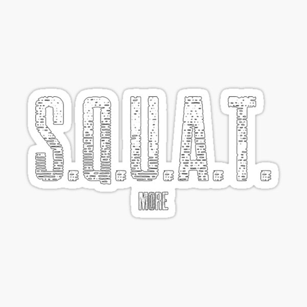 "SQUAT BODYBUILDING WORKOUT Graphic" Sticker by PhoebeTalbot | Redbubble