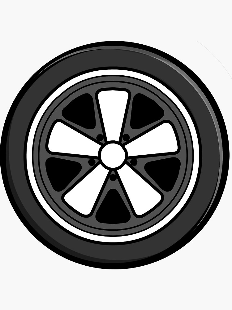 "VW Fuchs Rims" Sticker by proctoralex | Redbubble