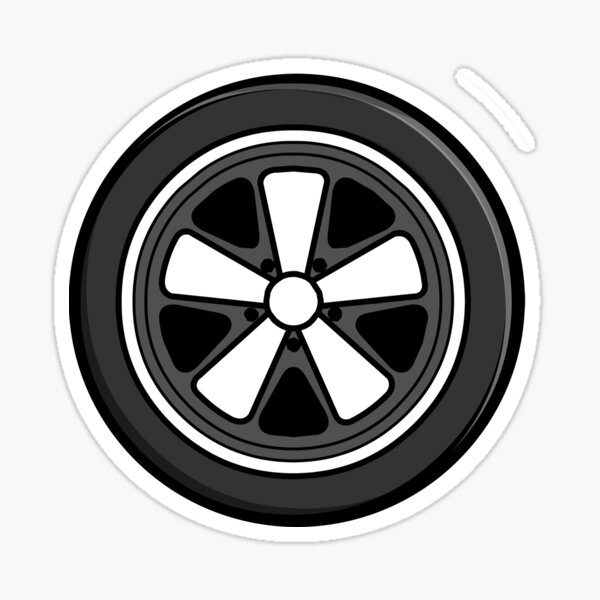 "VW Fuchs Rims" Sticker by proctoralex | Redbubble