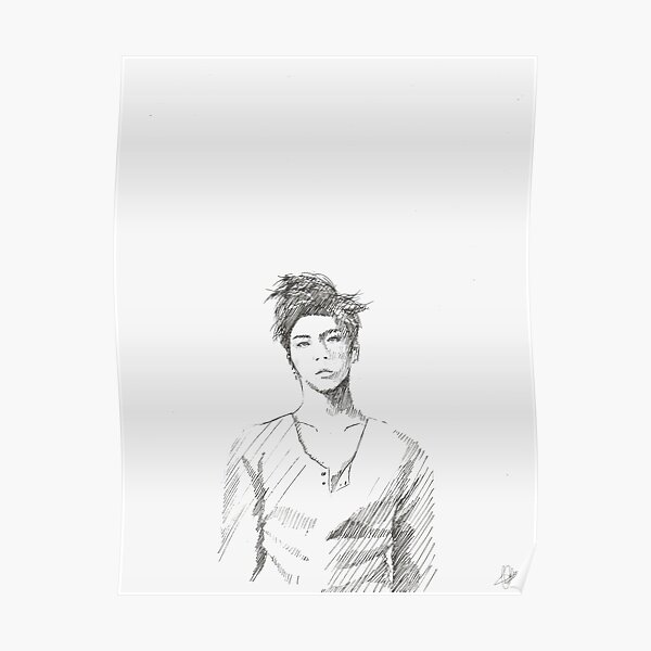 "shinee jonghyun" Poster by helenwidjaja | Redbubble
