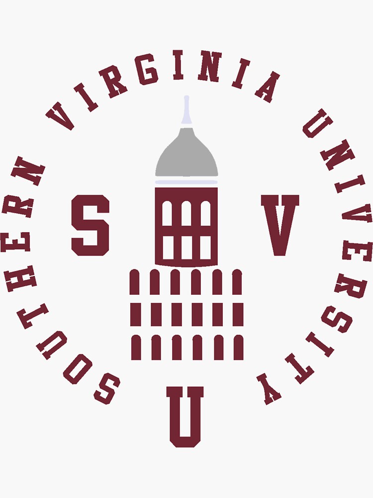 "Southern Virginia University SVU" Sticker for Sale by AichaLoveSpring ...