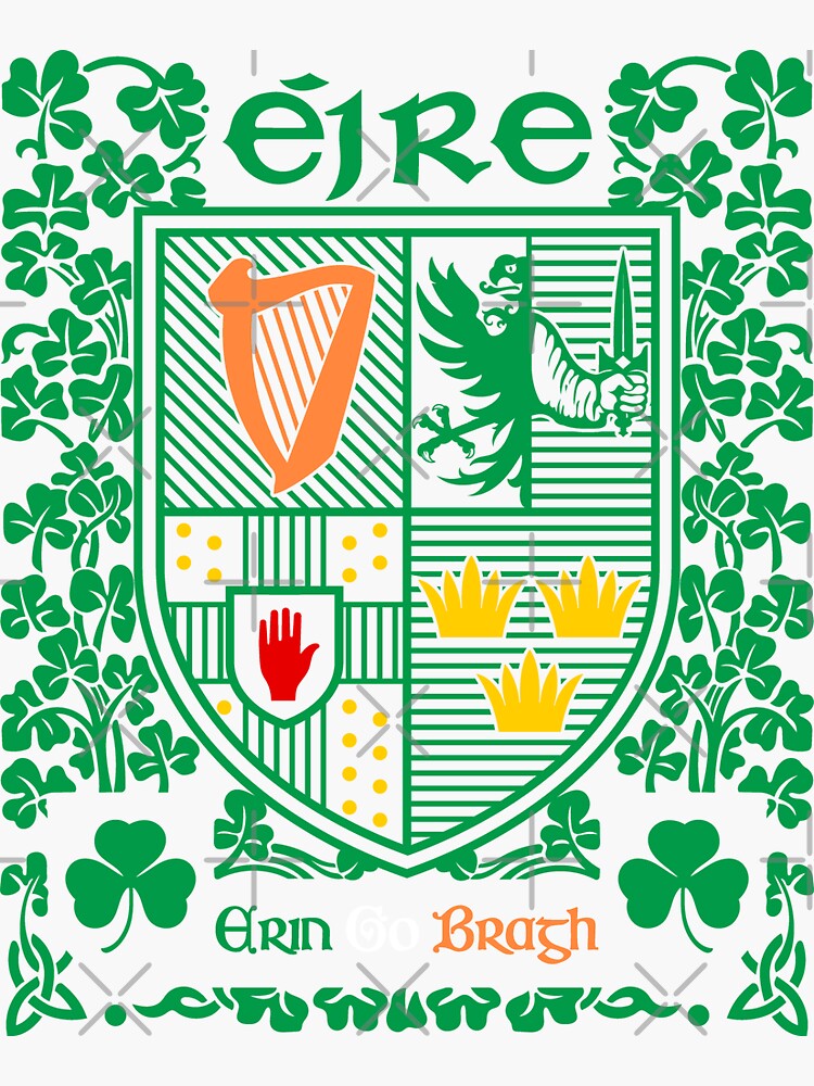 "Eire Irish Four Provinces Leinster Connacht Munster and Ulster St ...