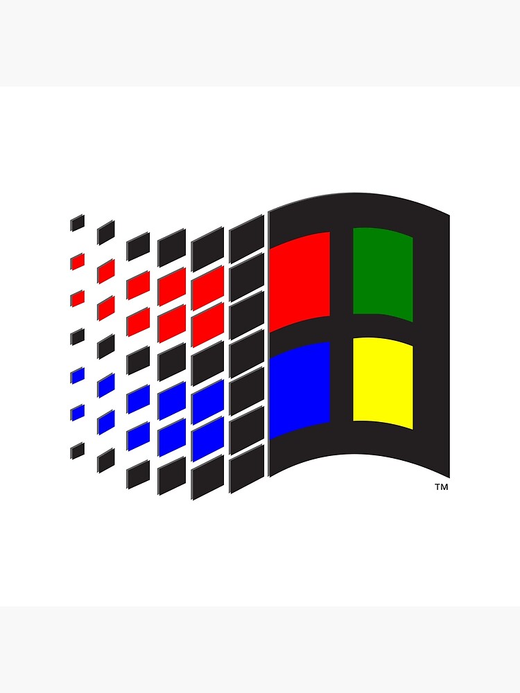 "old computer logo" Poster by jeannie-jeannie | Redbubble