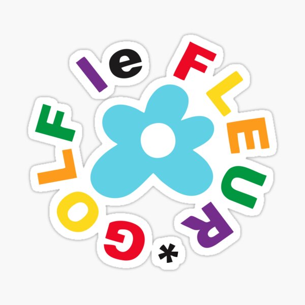 "TYLER THE CREATER-LOGO" Sticker by JohnMc710 | Redbubble