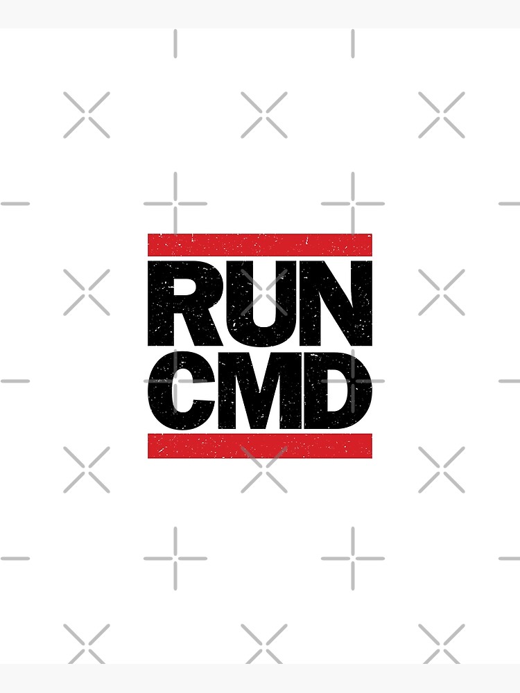 "RUN CMD - Light" Poster for Sale by unrealindeed | Redbubble