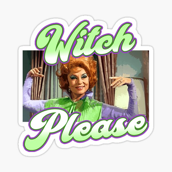 "Endora Witch from Bewitched " Sticker for Sale by sucsakk88 | Redbubble
