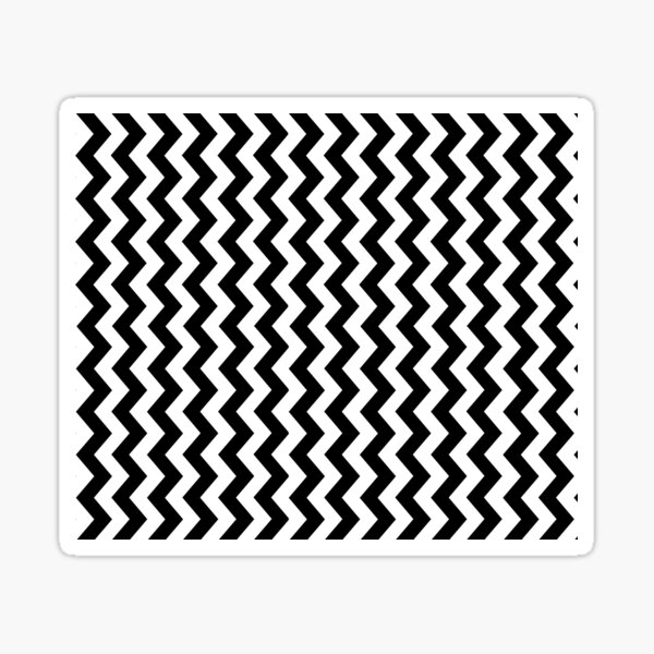 "Zig Zag" Sticker for Sale by deanworld | Redbubble